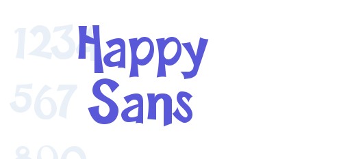 Happy Sans Font Free Download