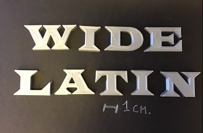 Wide Latin Font Free Download
